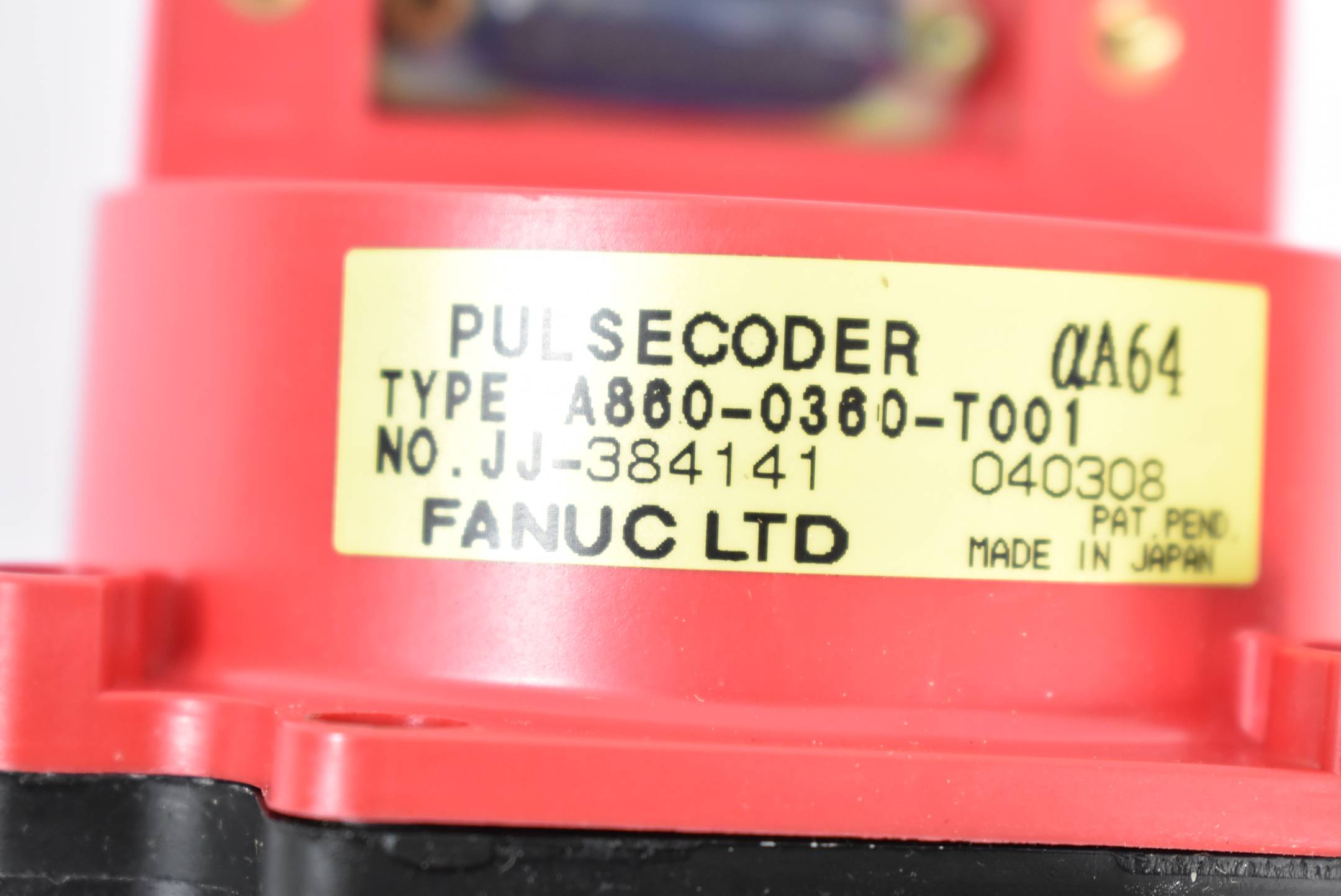 Fanuc AC Servo Motor A06B-0373-B575#7076 inkl. Pulsecoder A860-0360-T001