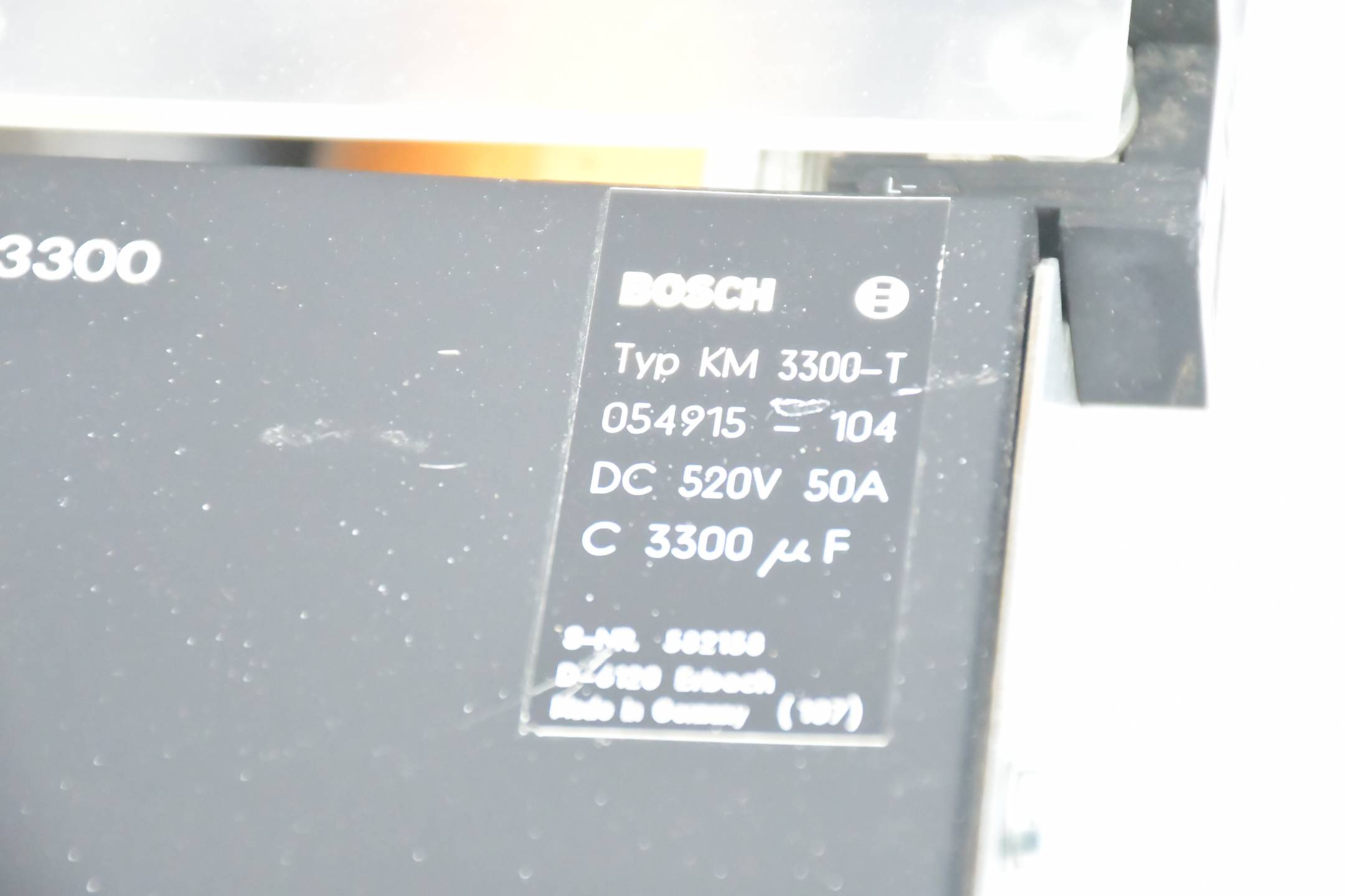 Bosch Kondensatormodul KM 3300-T ( 054915-104 )