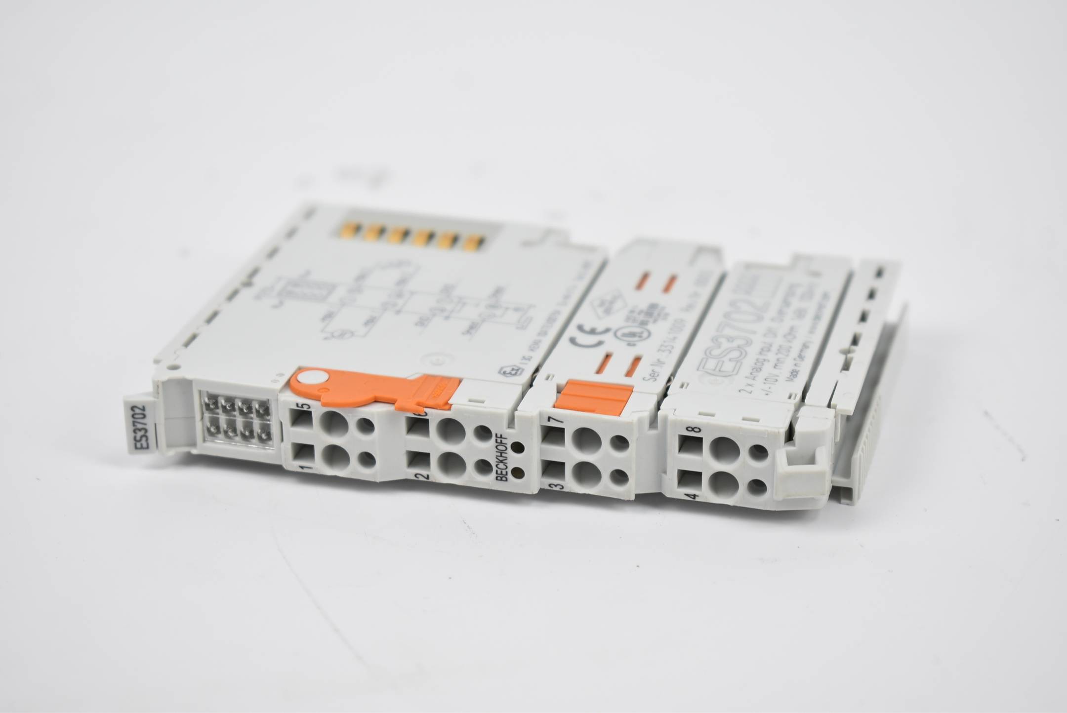 Beckhoff 2 Kanal Analog Eingang Oversampling ES3702