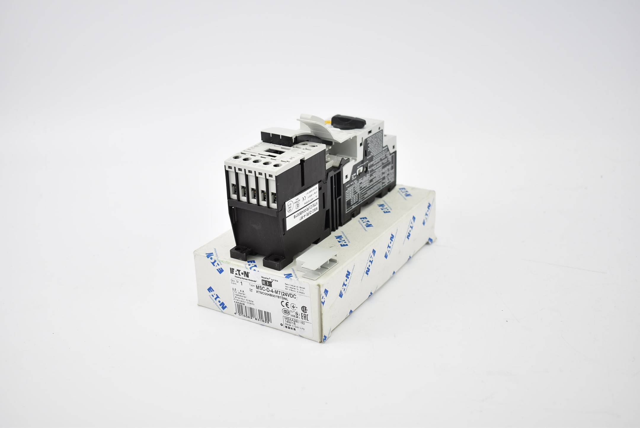 Eaton Direktstarter Motorstarterkombination 2,5-4A MSC-D-4-M7(24VDC)