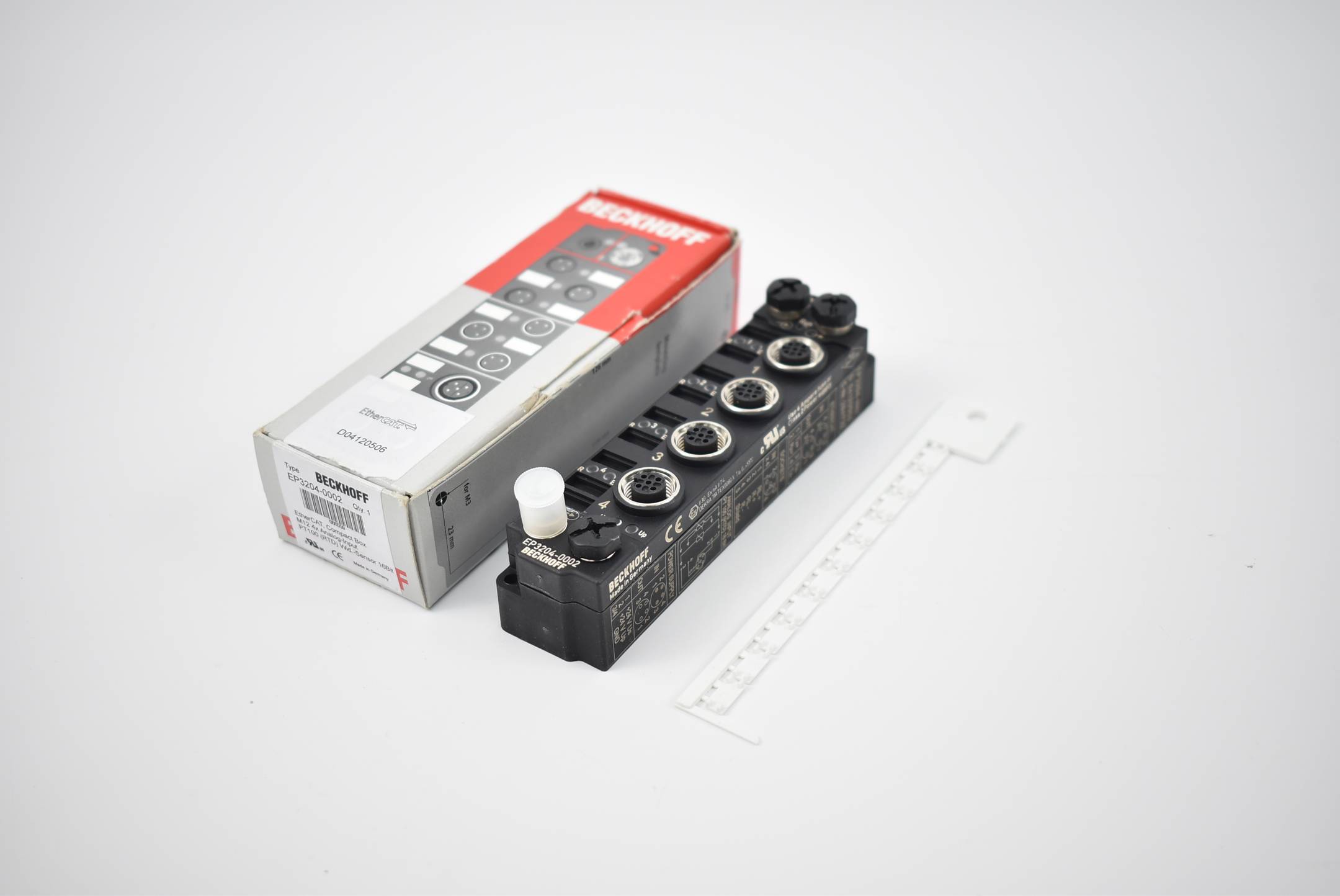 Beckhoff EtherCAT Box 4-Kanal-Analog-Eingang EP3204-0002 ( EP 3204-0002 )