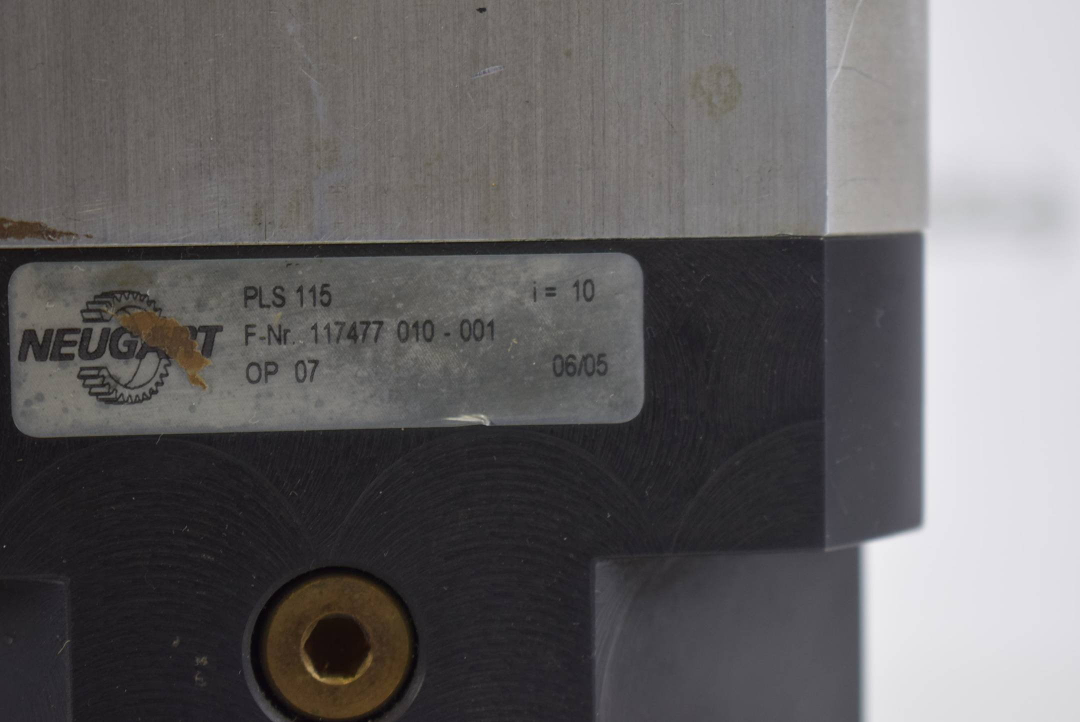 Moog Brushless Servo-Motor G400 G404_1010A ( CA14658020 ) inkl. Neugart ...