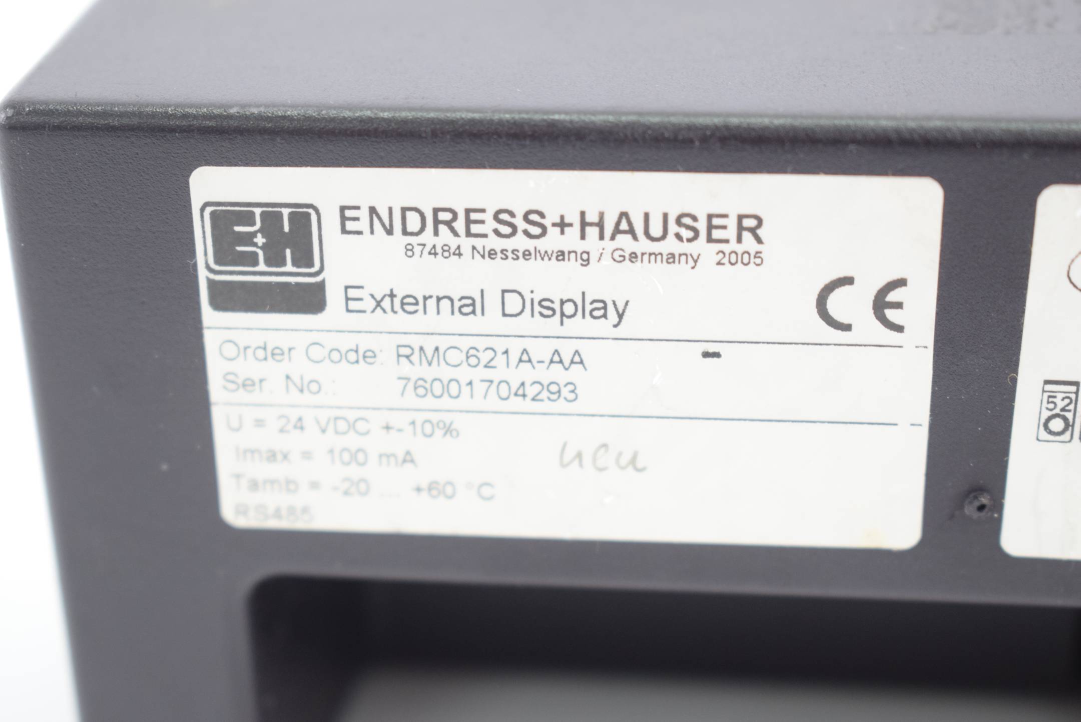 Endress+Hauser External Display RMC621A-AA