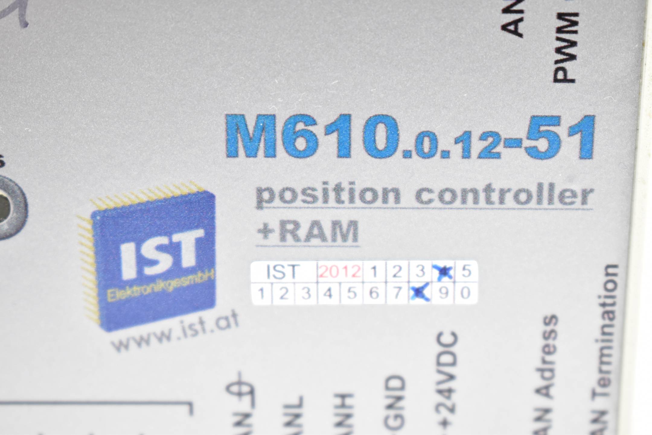 IST Position Controller + RAM M610.0.12-51