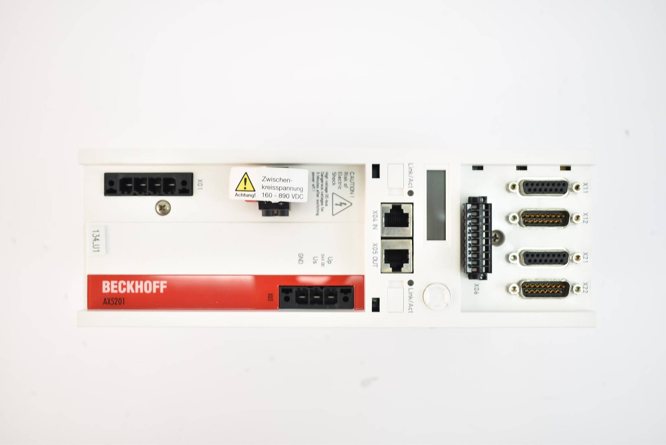 Beckhoff digital Kompakt Servoverstärker 2-kanalig AX5201-0000