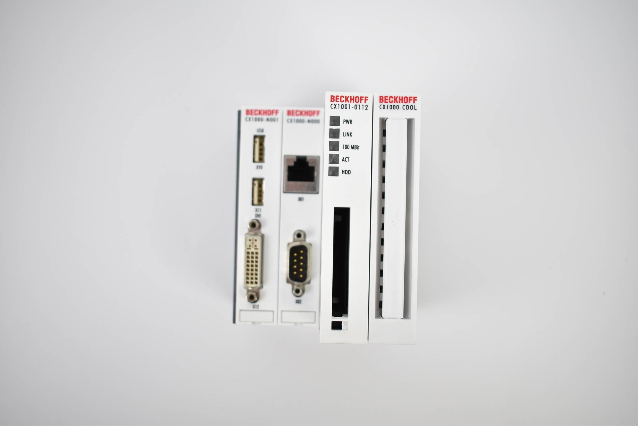 Beckhoff CX1000-N001 + CX1000-Cool + CX1001-0112 + CX1000-N000