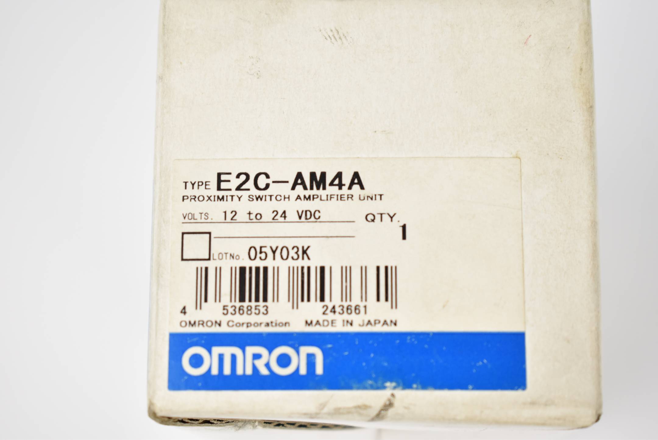 Omron Näherungsschalter-Verstärkereinheit E2C-AM4A ( 05Y03K )