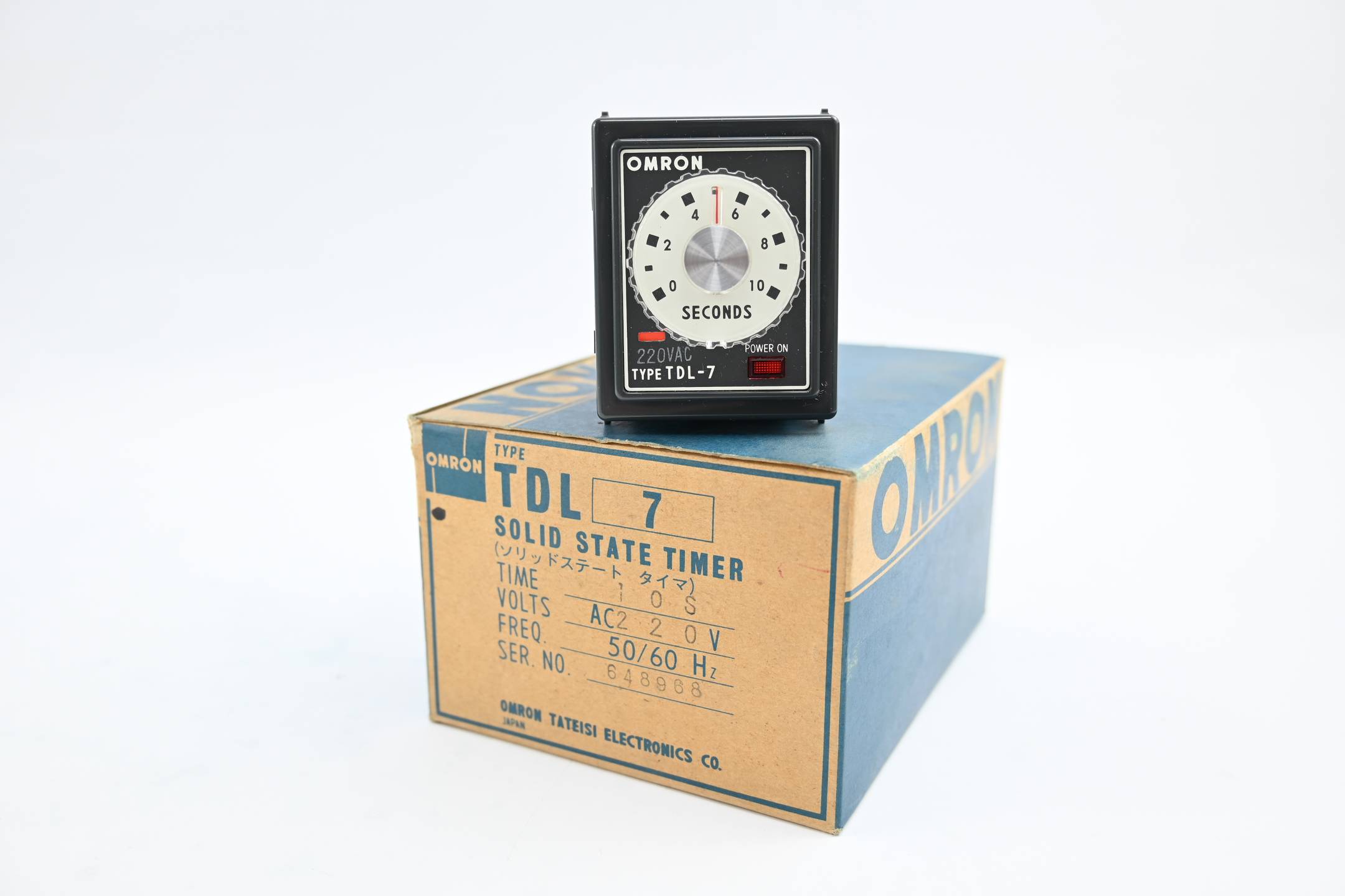 Omron Solid State Timer 10s 220VAC ( TDL-7 )
