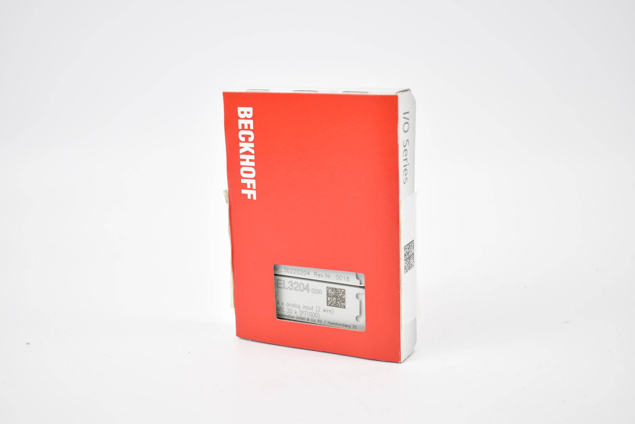 Beckhoff EtherCAT-Klemme 4-Kanal-Analog-Eingang EL3204-0200 ( EL 3204 ...