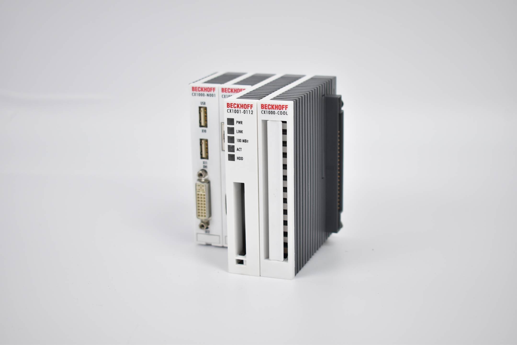 Beckhoff CX1000-N001 + CX1000-Cool + CX1001-0112 + CX1000-N000