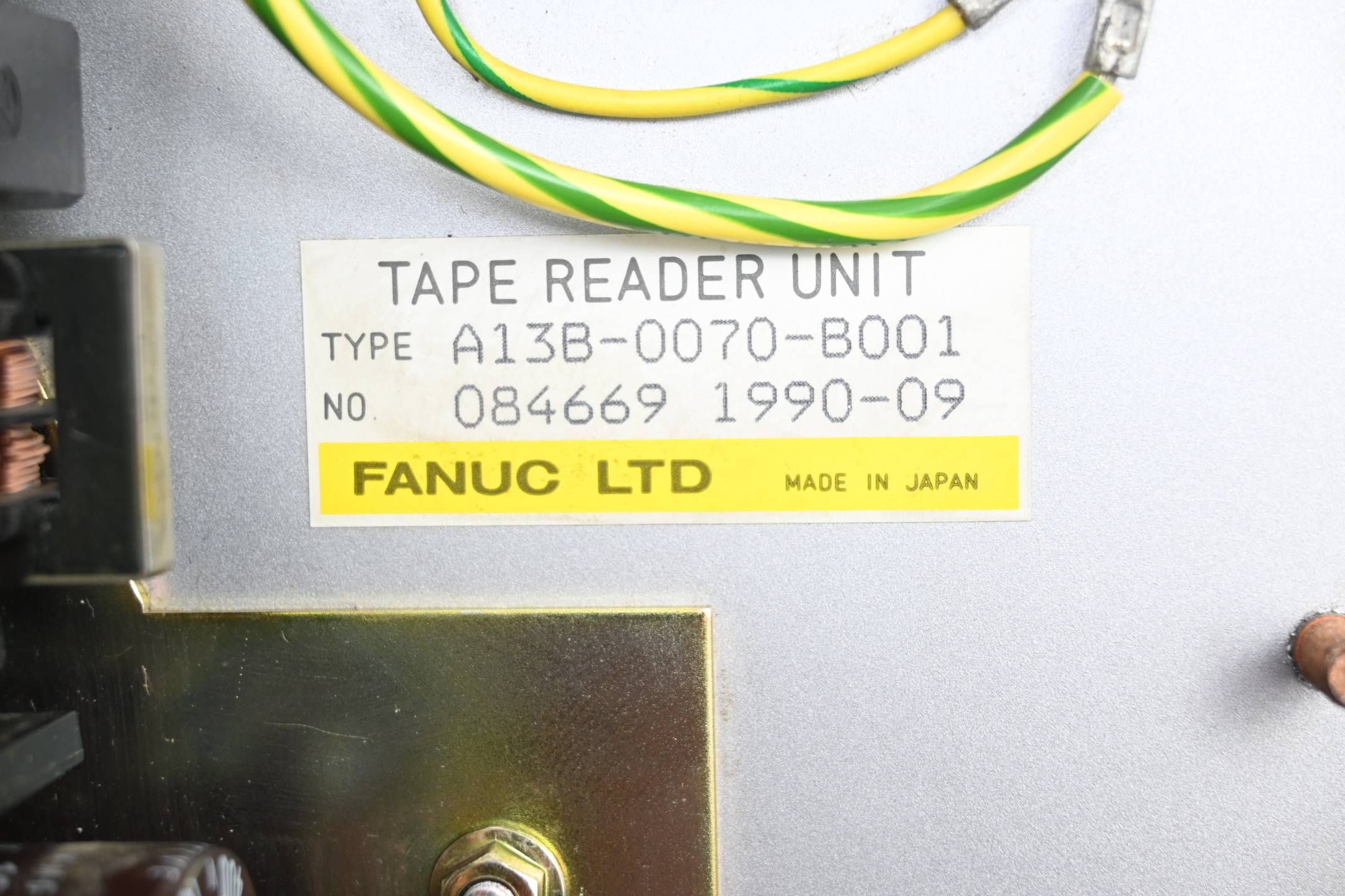 Fanuc Tape Reade Unit A13B-0070-B001 / A13B-0073-B001 inkl. A13B-0073-C003