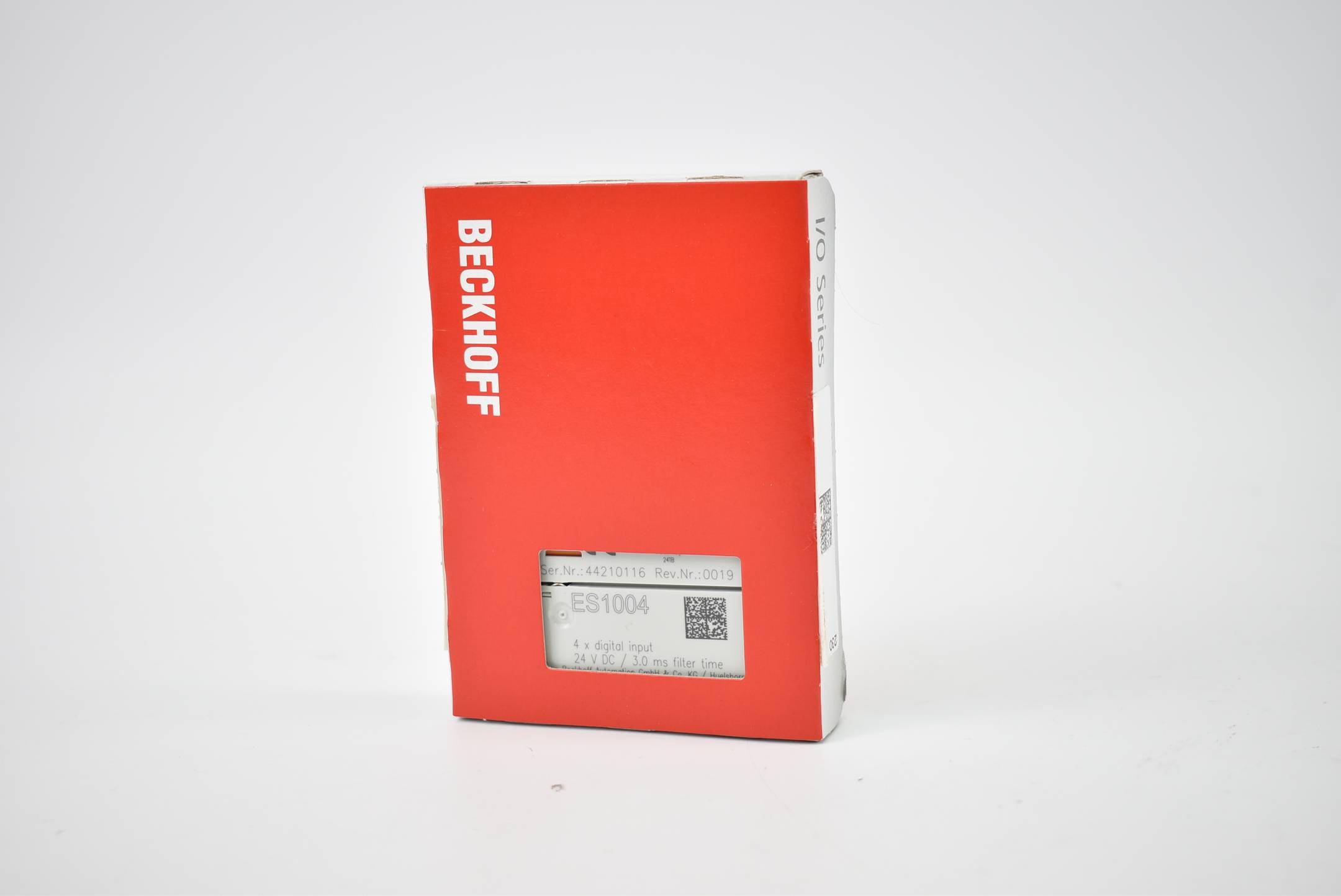 Beckhoff EtherCAT-Klemme 4-Kanal-Digital-Eingang 24VDC 3ms ES1004 ( ES ...