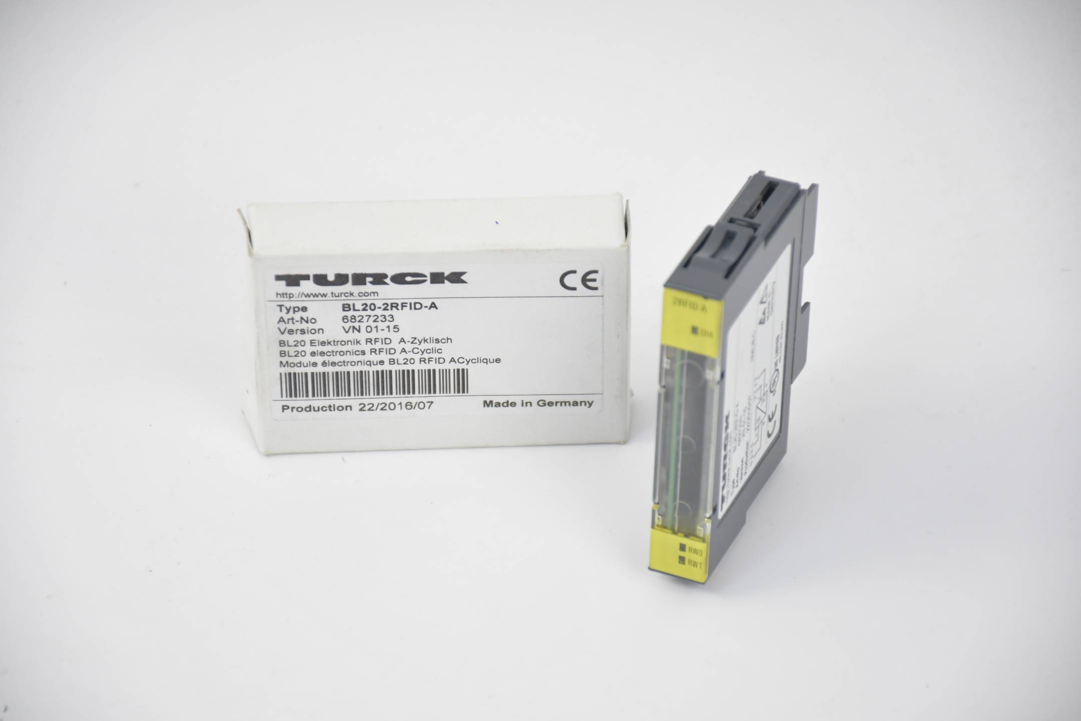 Turck BL20 Elektronik RFID A Zyklisch BL20-2RFID-A ( 6827233 )