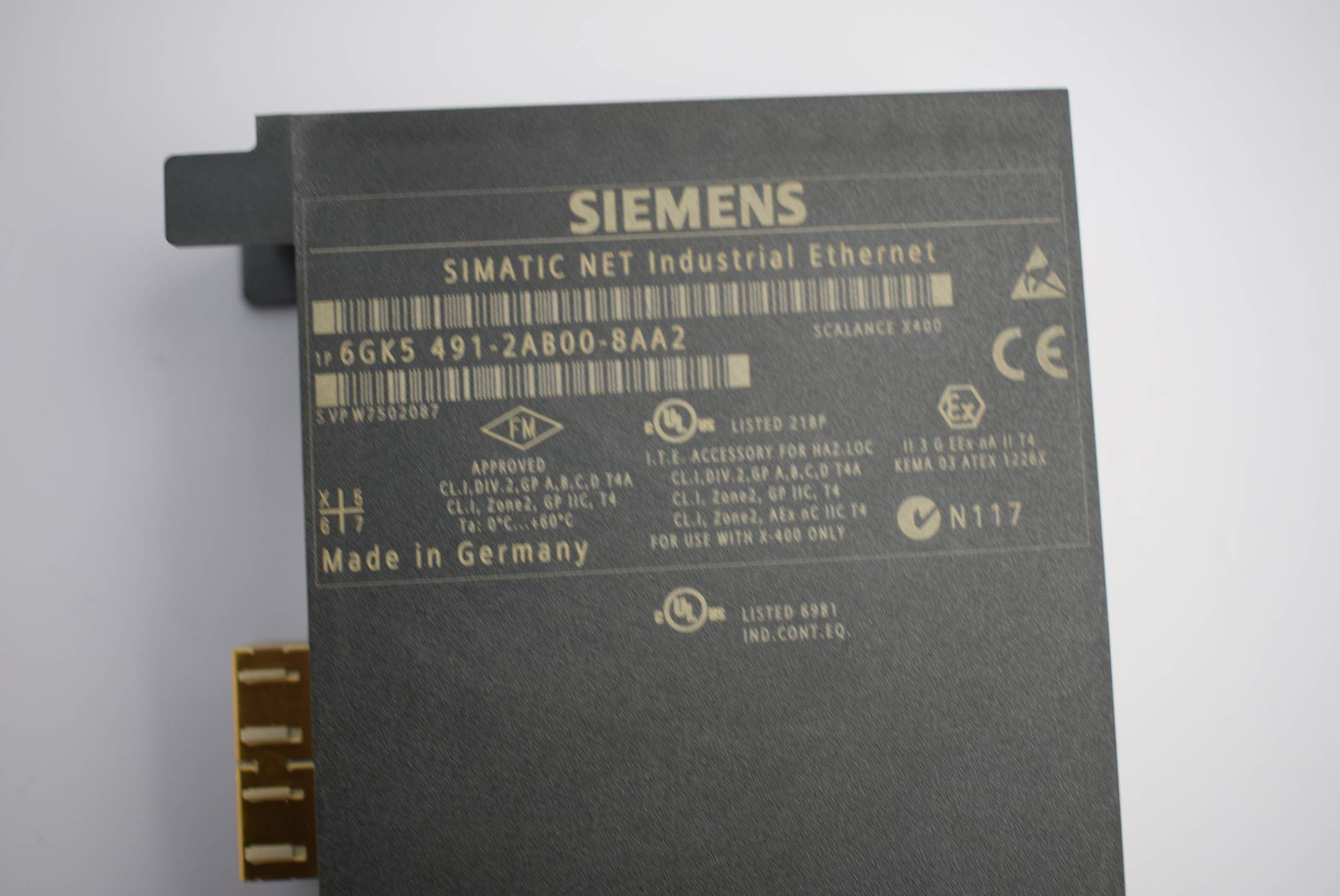 Siemens scalance X-400 MM491-2 6GK5 491-2AB00-8AA2 ( 6GK5491-2AB00-8AA2 ...