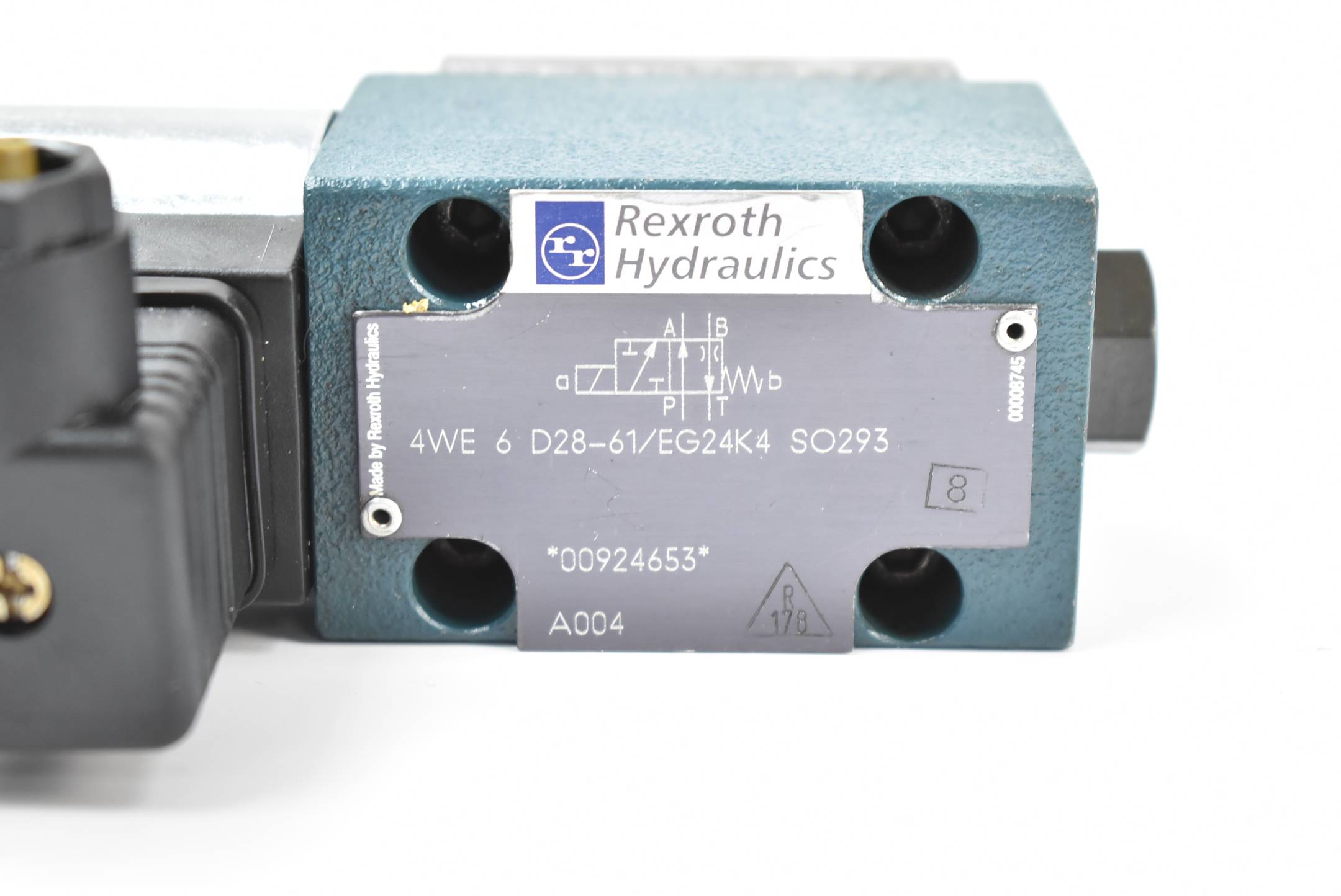 Rexroth Wegeventil 4we 6 d28-61/EG24K4 SO293 ( 00924653 )
