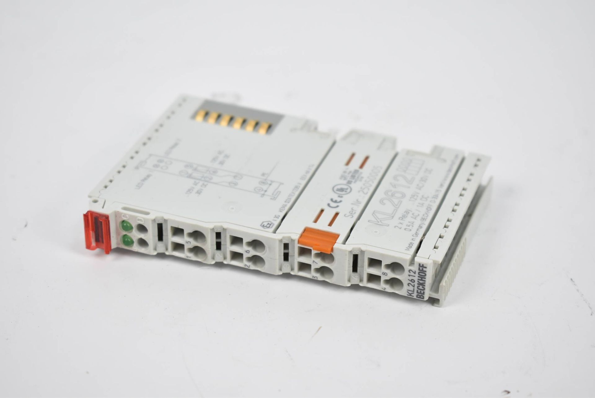 Beckhoff Busklemme 2 Kanal Relais Ausgang KL2612
