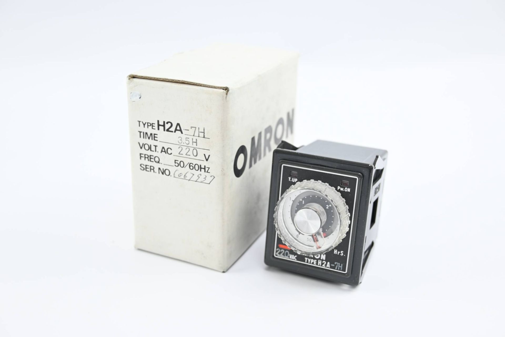 Omron Motor Driven Timer 3.5h 220 VAC ( H2A-7H )