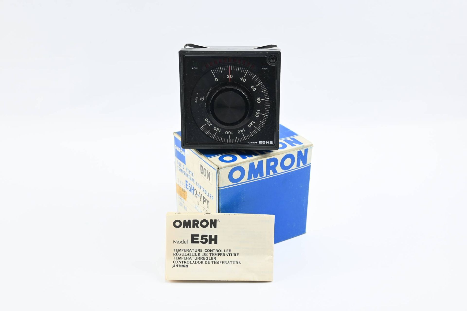 Omron Temperatur Controller 0-200°C 110/220 VAC ( E5H2-YPT )( E5H2-YPT ...