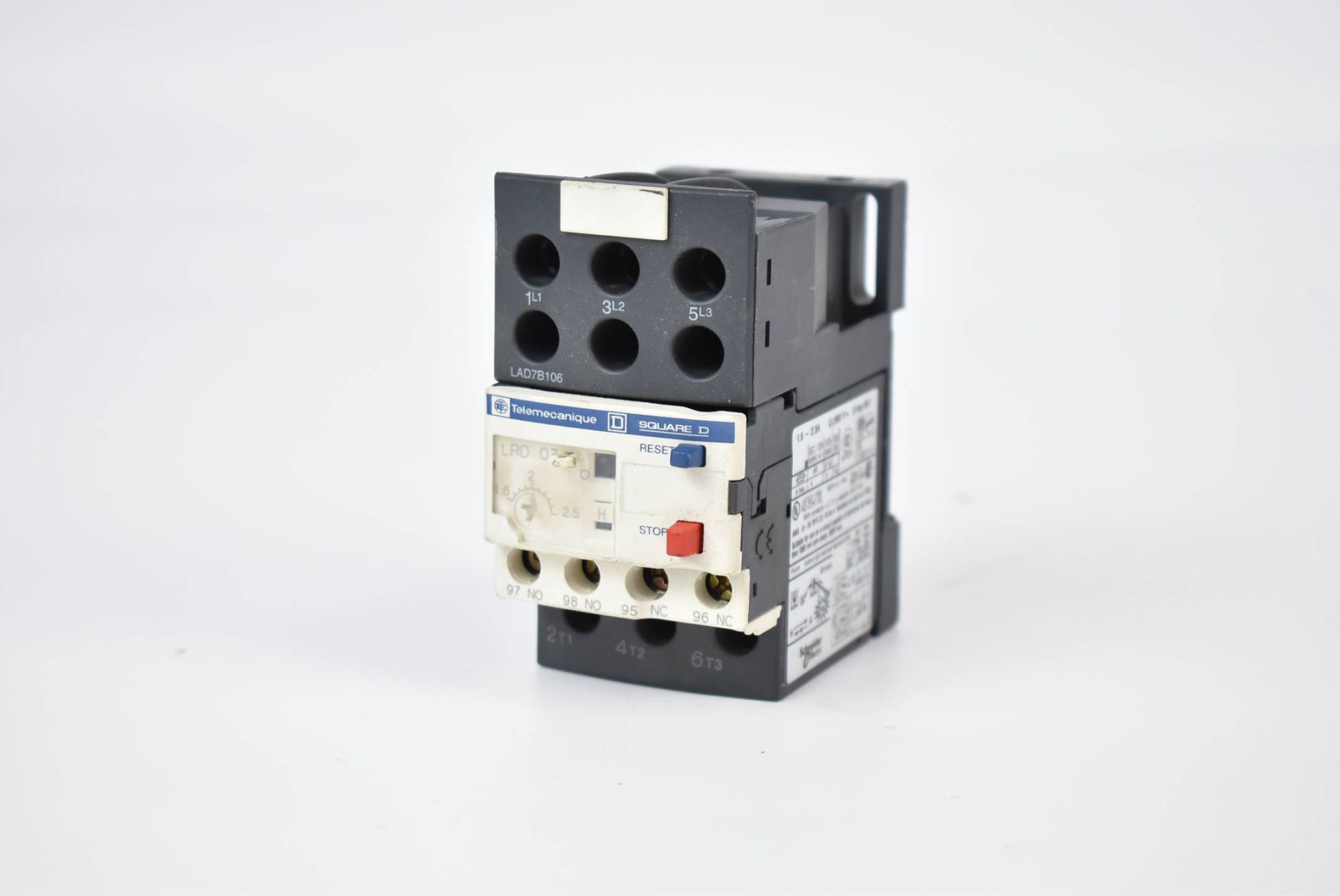 Schneider LAD7B106 Terminalblock inkl. Telemecanique LRD 07