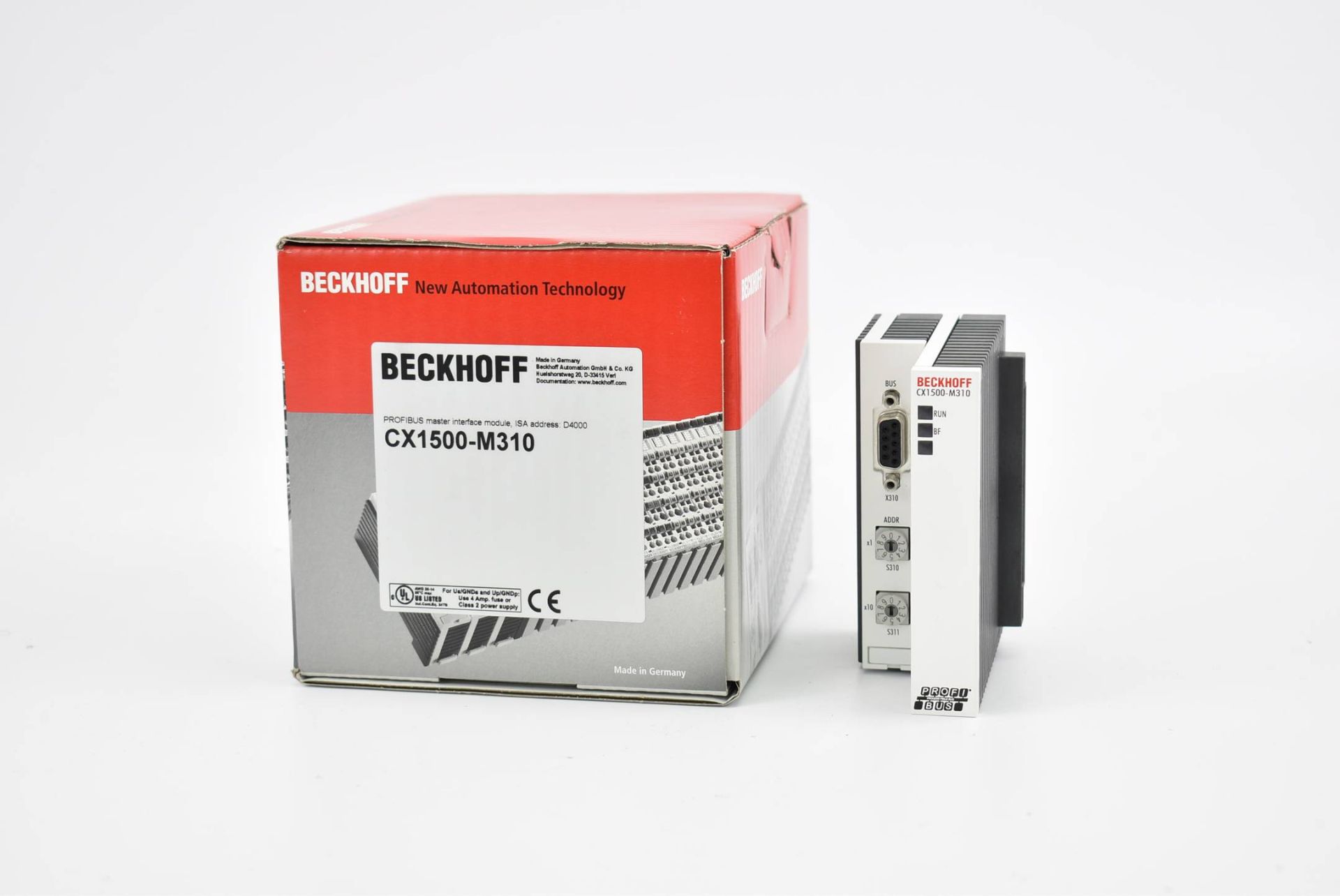 Beckhoff Profibus-Master-Feldbusanschaltung 24VDC CX1500-M310 ( CX 1500 ...